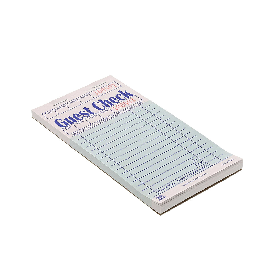 Guest Checks | Restaurant Guest Checks | Restaurant Order Pads – CiboWares