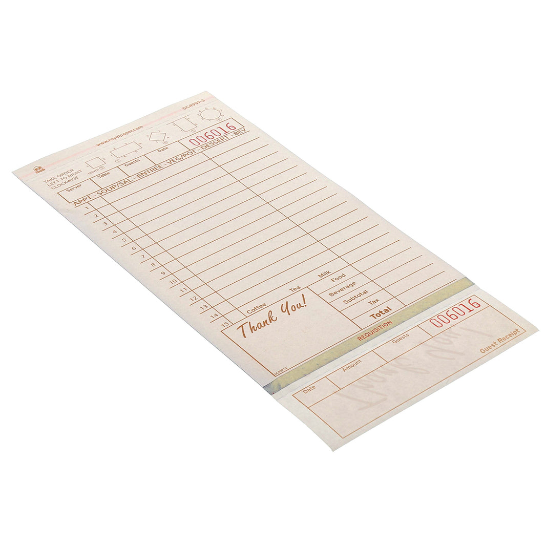 Guest Checks | Restaurant Guest Checks | Restaurant Order Pads – CiboWares