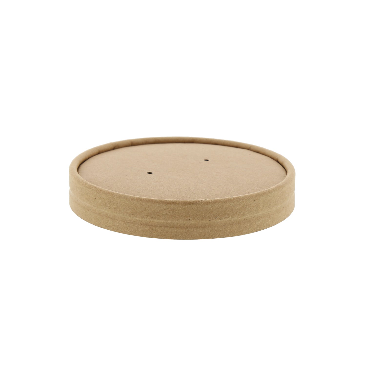 CL16N - 16 oz. Kraft Vented Paper Food Container Lids Sample, for Cust ...